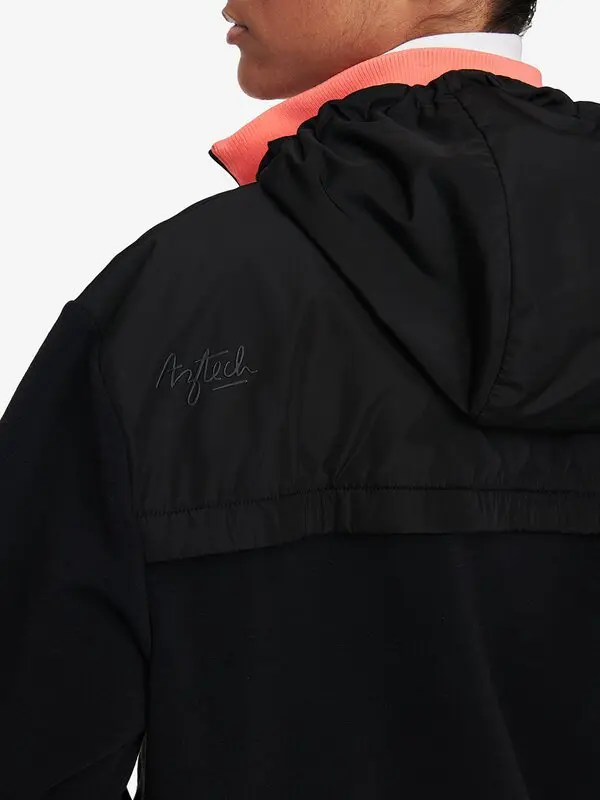 Aztech Mountain Hut Pocket Hoodie - Black