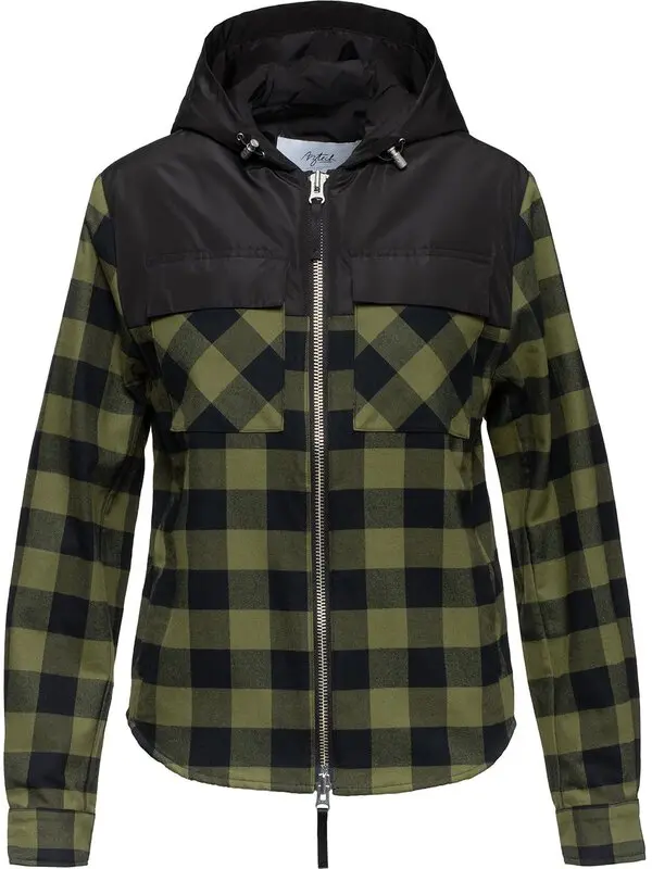 Aztech Mountain Loge Peak Ski Hoodie - Green
