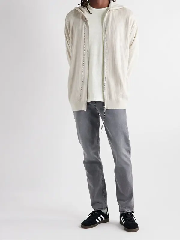 Rag & Bone Classic Flame Slub Cotton-jersey T-shirt