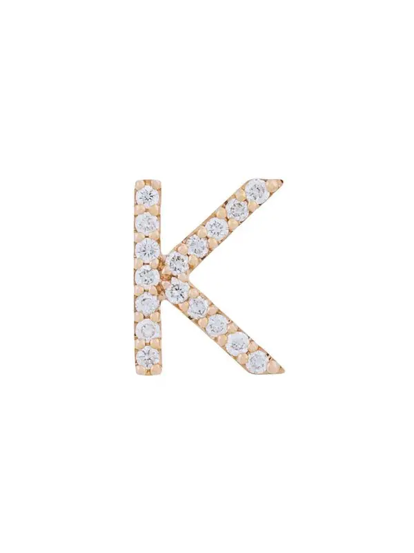 ALINKA 18kt Gold Id Diamond Stud Earring - Metallic