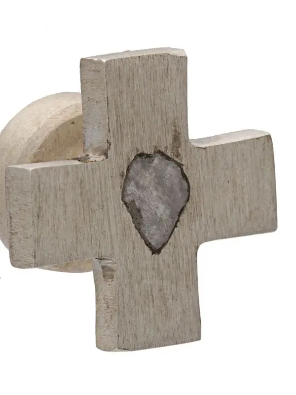 PARTS OF FOUR Cross Stud Earring