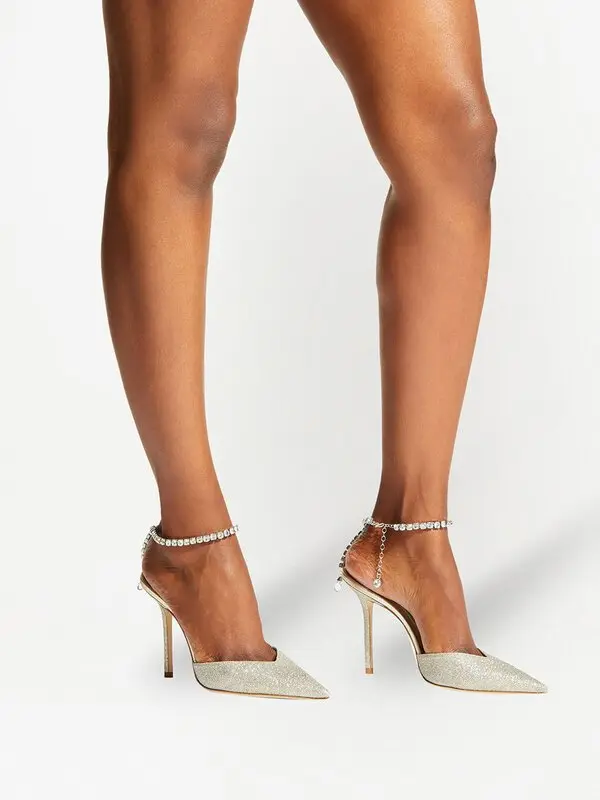 JIMMY CHOO Saeda 100mm Pumps