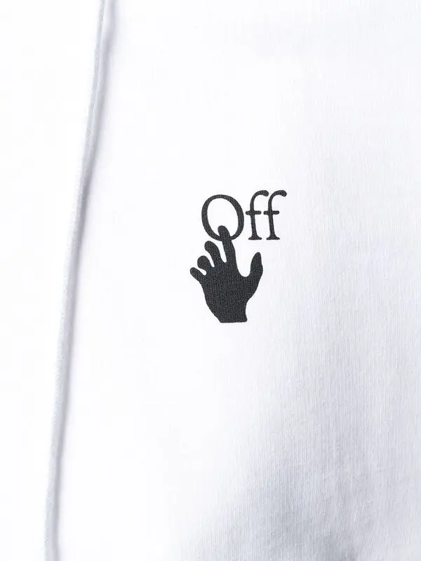 Off-White Marker Arrows Cotton Hoodie