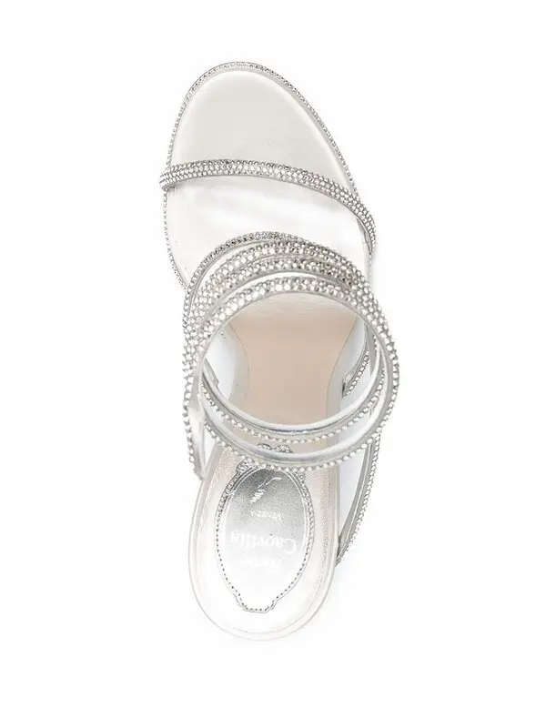 Rene Caovilla Cleo Rhinestone Sandals