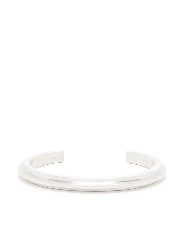 PARTS OF FOUR Ultra Reduction Ridge Bracelet - Silver