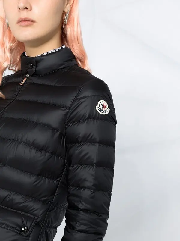 Moncler Quilted Down Jacket - Black