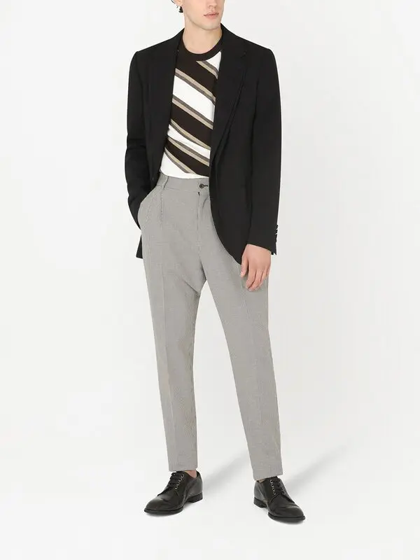 Dolce & Gabbana Houndstooth Tailored Trousers