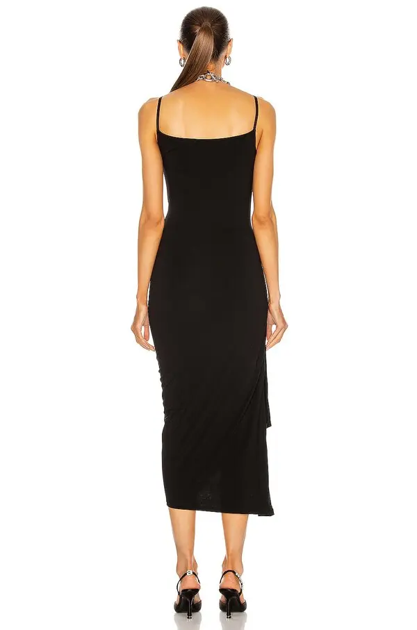 black ruched button dress Long Sleeve Button Down Ruched Shirt Dress In Black | EGO US