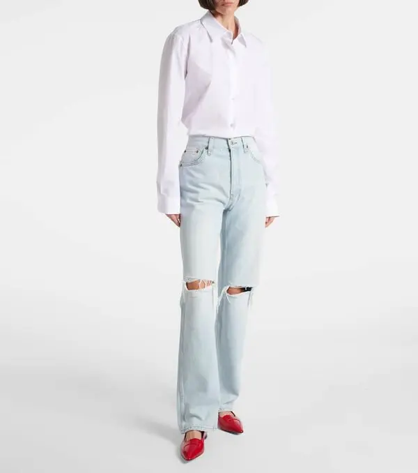 RE/DONE Loose High-rise Straight Jeans