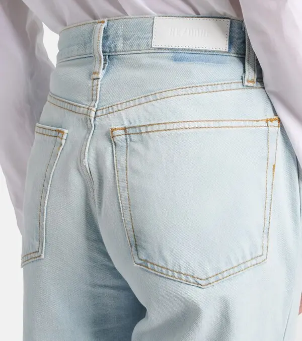 RE/DONE Loose High-rise Straight Jeans