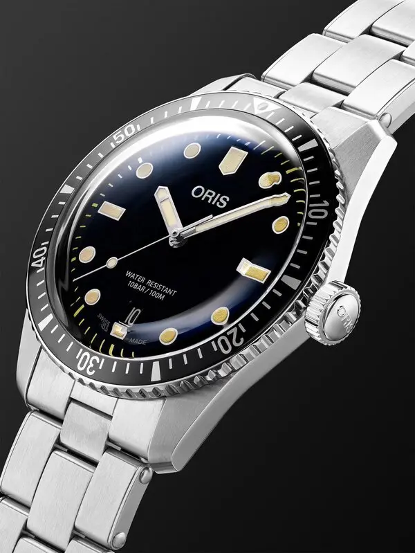 ORIS Divers Sixty-five Automatic 40mm Stainless Steel Watch - Blue