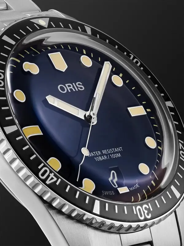 ORIS Divers Sixty-five Automatic 40mm Stainless Steel Watch - Blue