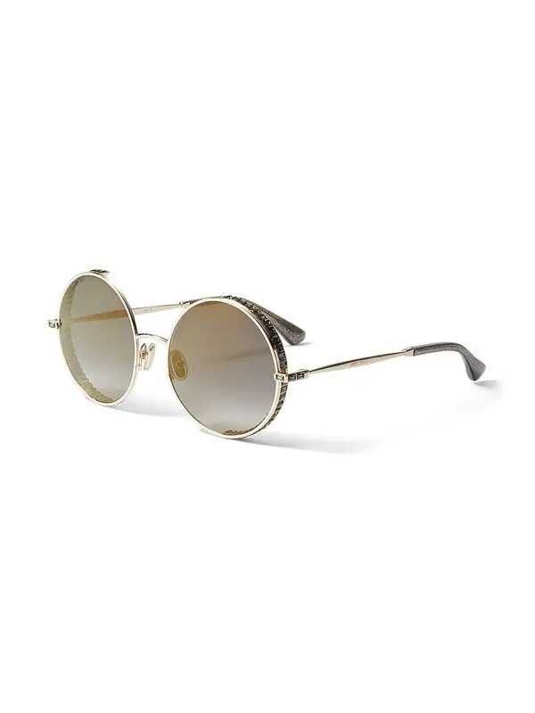 JIMMY CHOO Round-frame Sunglasses