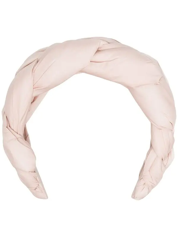 Red Valentino Braid-effect Headband - Neutrals