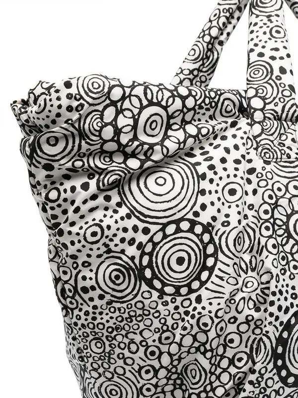 10 CORSO COMO Doodle-graphic Print Padded Tote