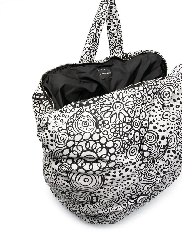 10 CORSO COMO Doodle-graphic Print Padded Tote