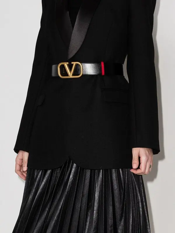 Valentino Garavani 40mm Vlogo Signature Reversible Belt