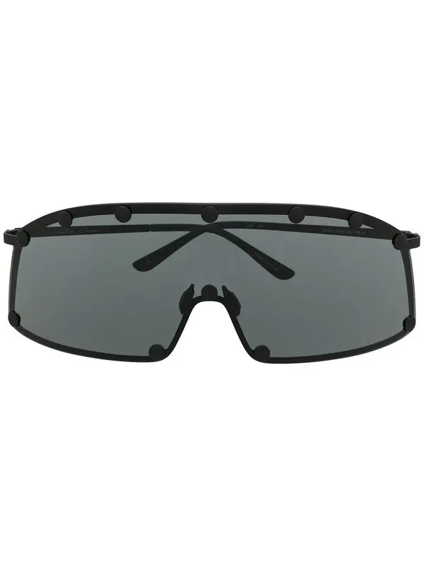 Rick Owens Oversized Sunglasses - Black