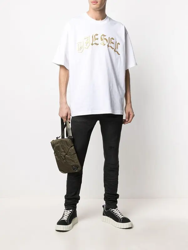 DIESEL® D-amny Mid-rise Slim-fit Jeans