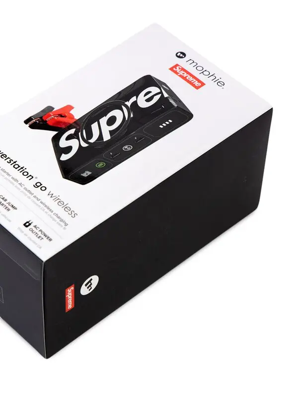 Supreme Mophie Go Wireles Powerstation - Black | Editorialist