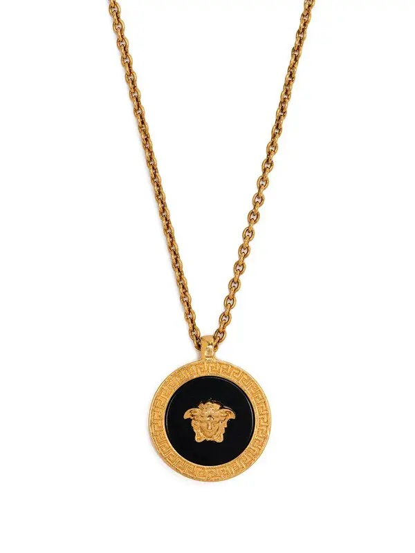 Versace Medusa Pendant Necklace - Gold