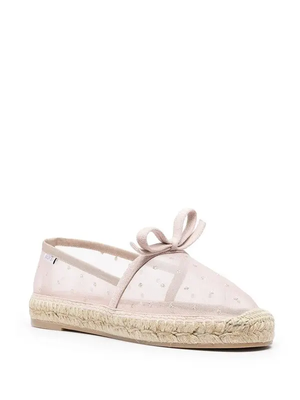 Red Valentino Point D'esprit Espadrilles