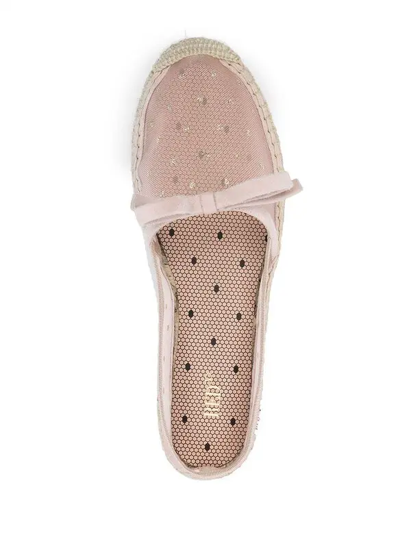 Red Valentino Point D'esprit Espadrilles