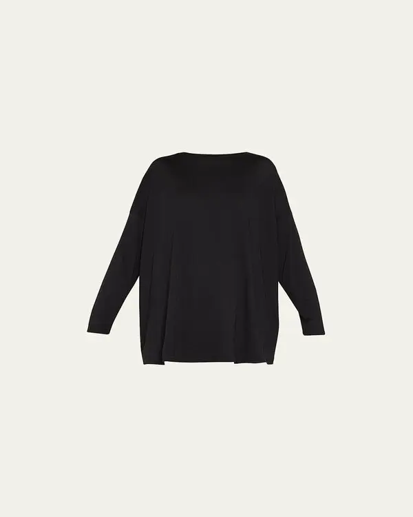 Eskandar Ultra-light Cotton Long-sleeve T-shirt