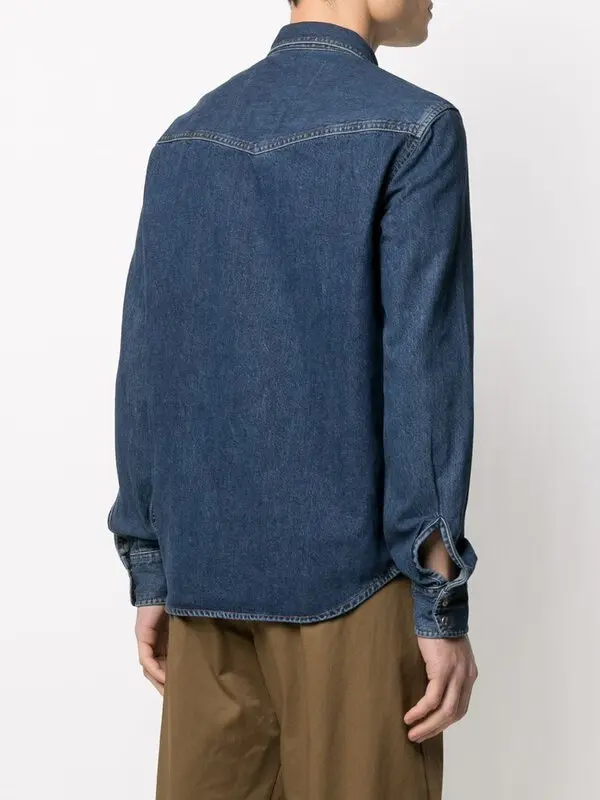 DIESEL® Button-up Denim Shirt