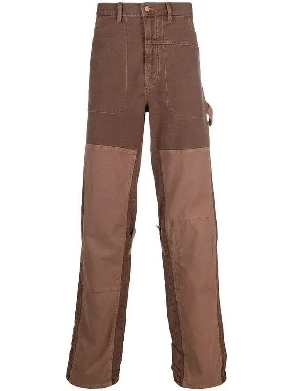 DIESEL® D-franky Patchwork Straight-leg Jeans