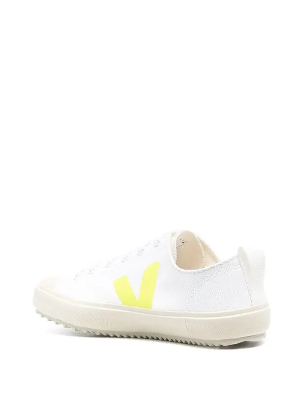 VEJA Side Logo Print Sneakers - White