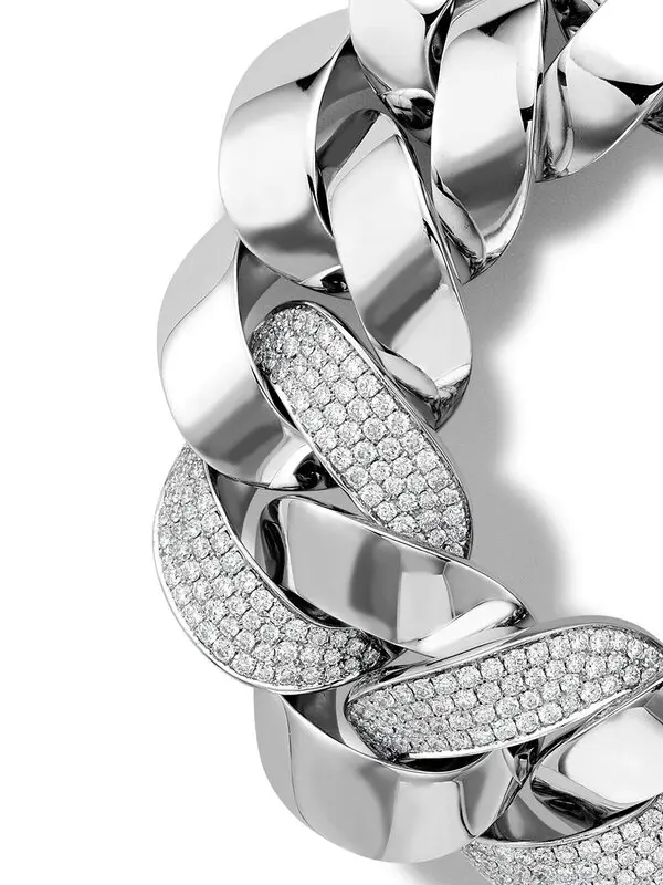 PRAGNELL 18kt Gold Diamond Chain Bracelet