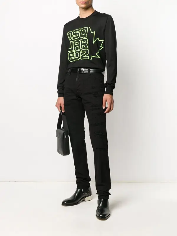 Dsquared2 Bull Jeans - Black
