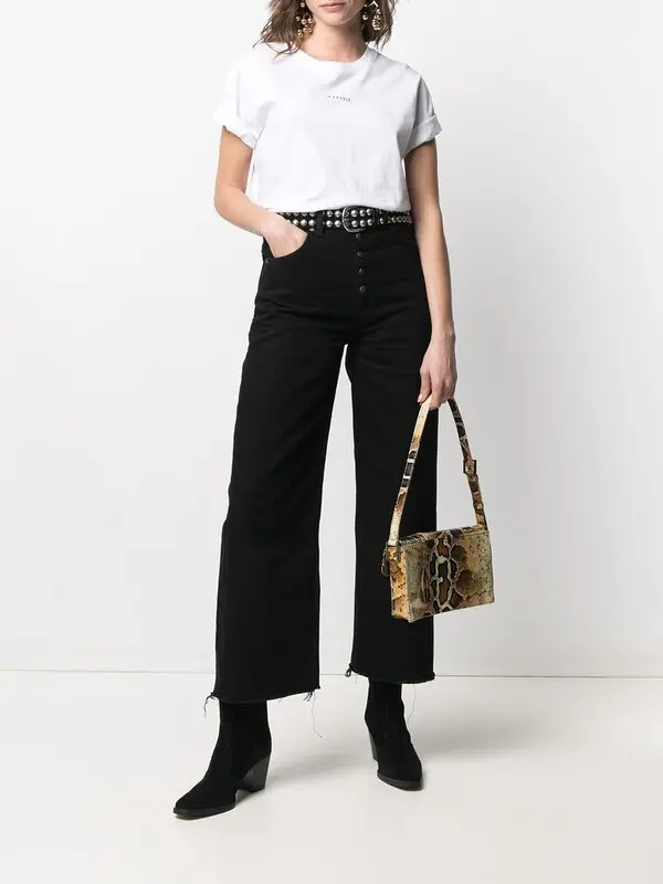 IRO PARIS Cotton Logo Print T-shirt