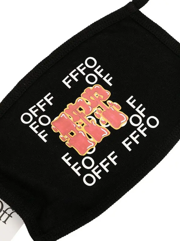 Off-White Logo-print Cotton Mask
