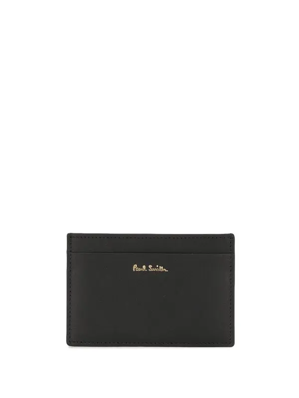 Paul Smith Signature Stripe Cardholder - Black