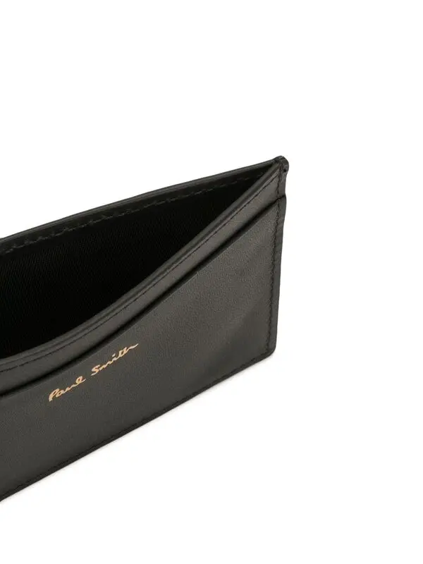 Paul Smith Signature Stripe Cardholder - Black