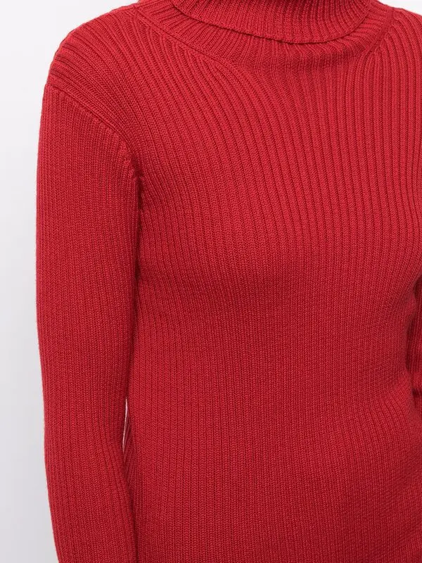 Y’s Fringed Ribbed Jumper