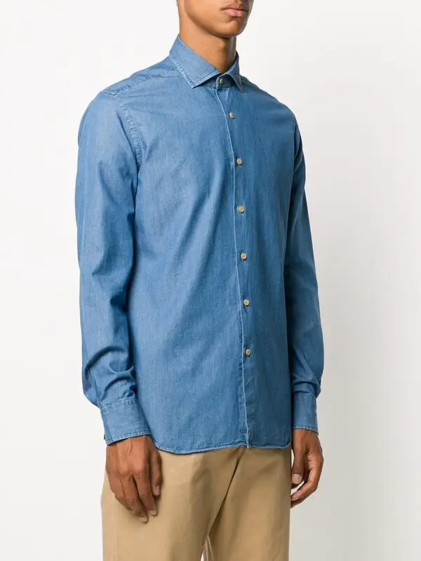 XACUS Long Sleeve Denim Shirt