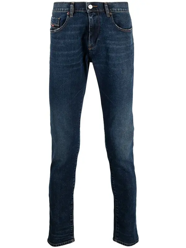 DIESEL® Slim-cut Denim Jeans - Blue