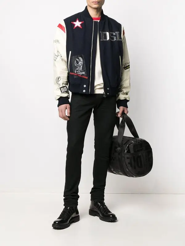 DIESEL® Varsity Bomber Jacket