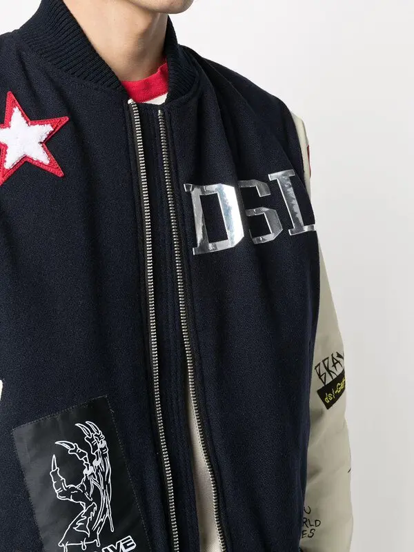 DIESEL® Varsity Bomber Jacket