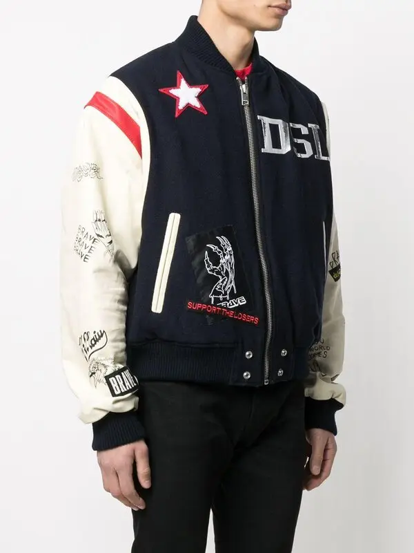 DIESEL® Varsity Bomber Jacket