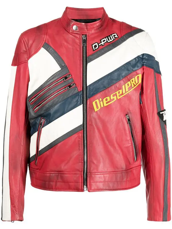 DIESEL® Leather Motocro Jacket