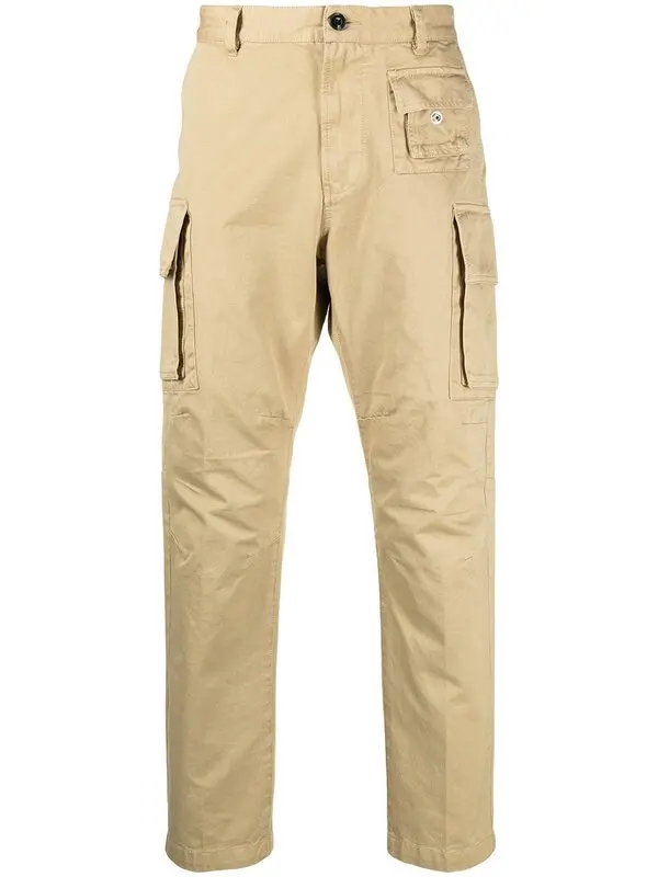 DIESEL® Slim-cut Cargo Trousers - Neutrals