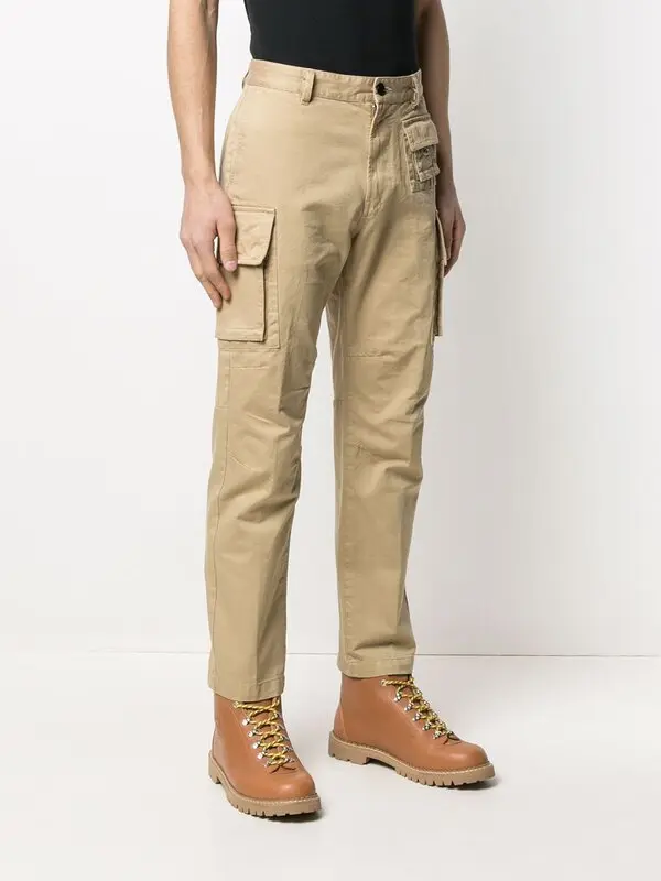 DIESEL® Slim-cut Cargo Trousers - Neutrals