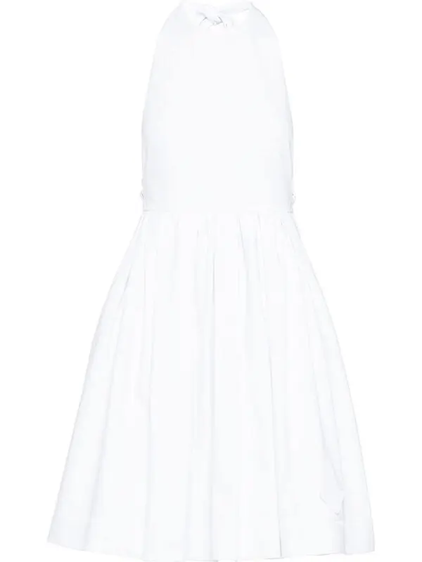 Prada Flared Halterneck Dress