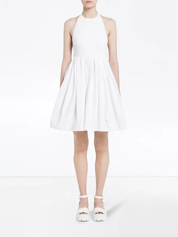 Prada Flared Halterneck Dress