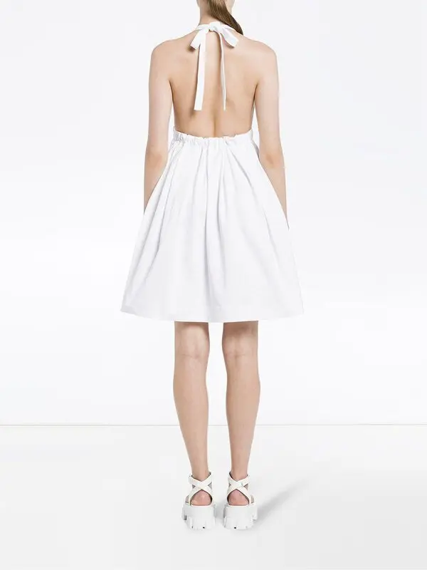Prada Flared Halterneck Dress