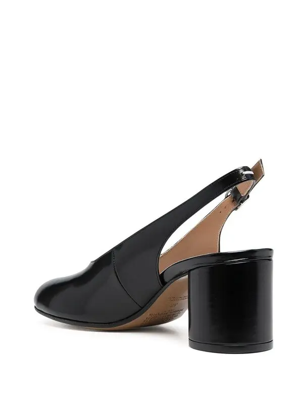 MAISON MARGIELA 60mm Tabi Slingback Pumps - Black